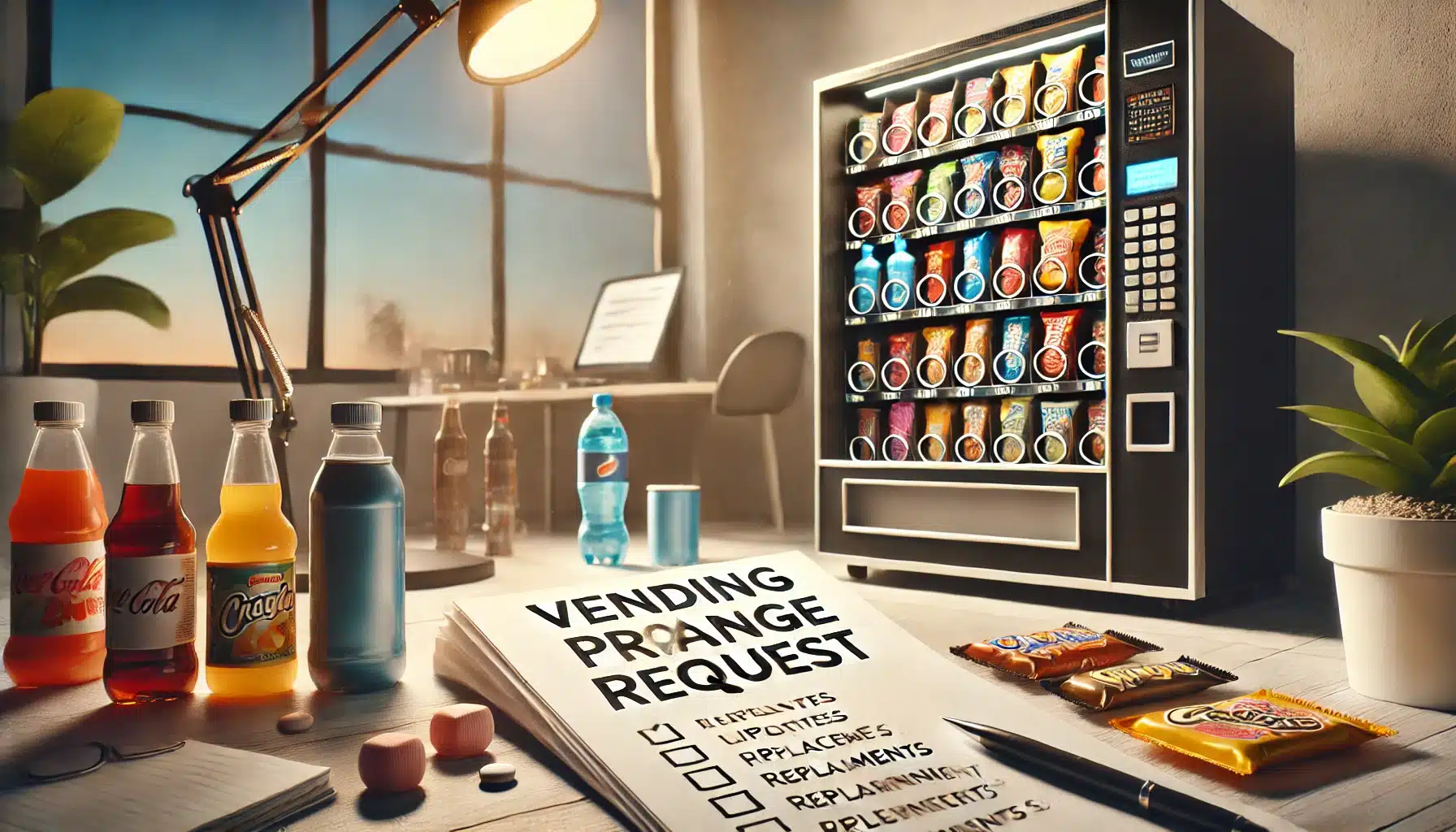 Change Request Process for Munch Vending Machines